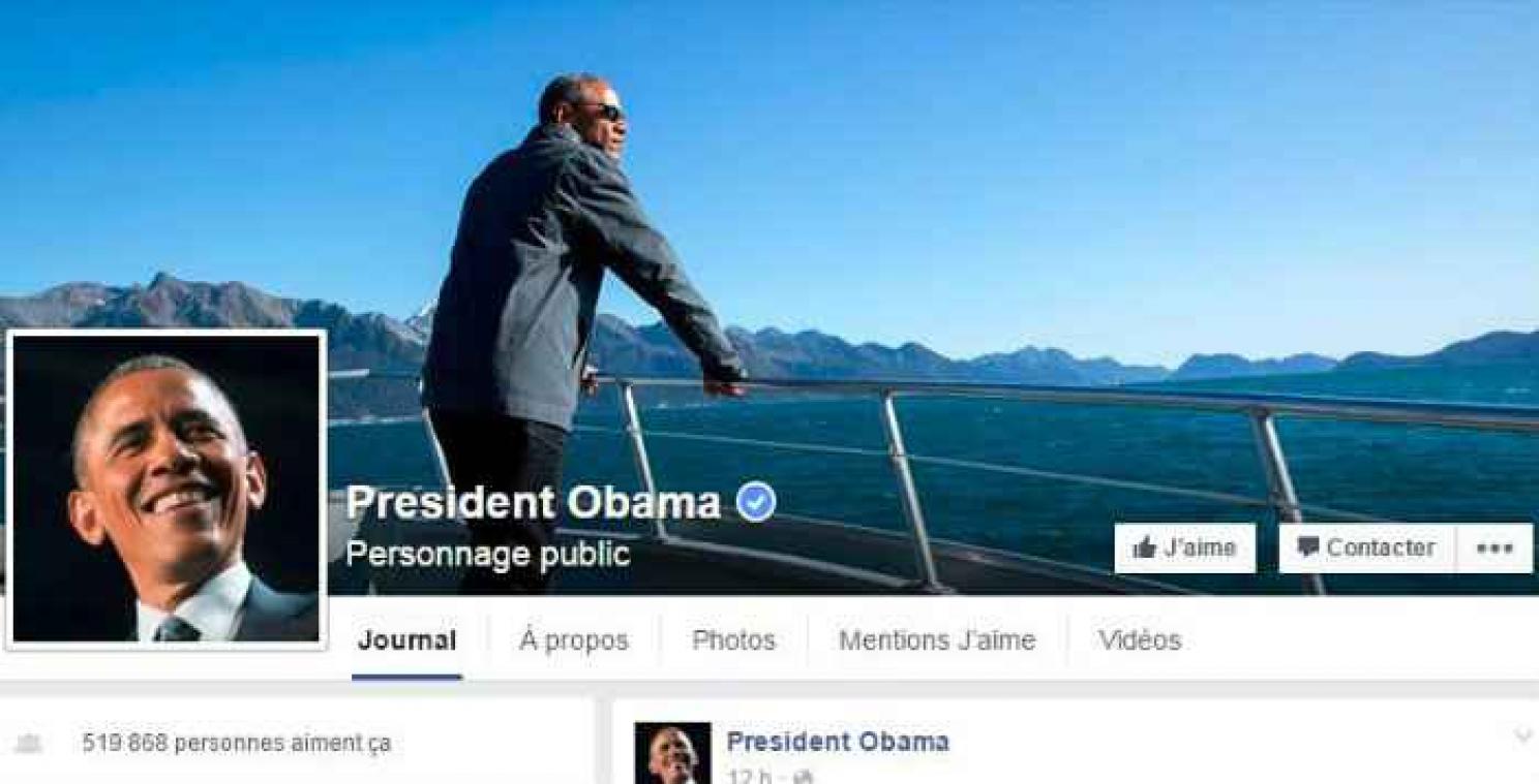 Barack Obama lance sa page Facebook officielle - Metrotime