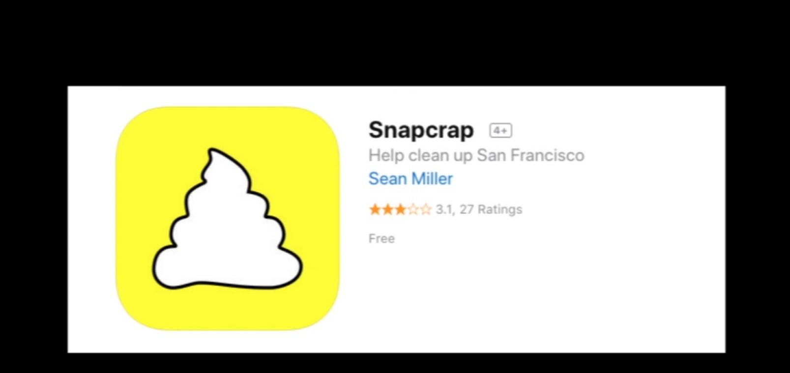 «Snapcrap», l'application qui recense les excréments humains - Metrotime