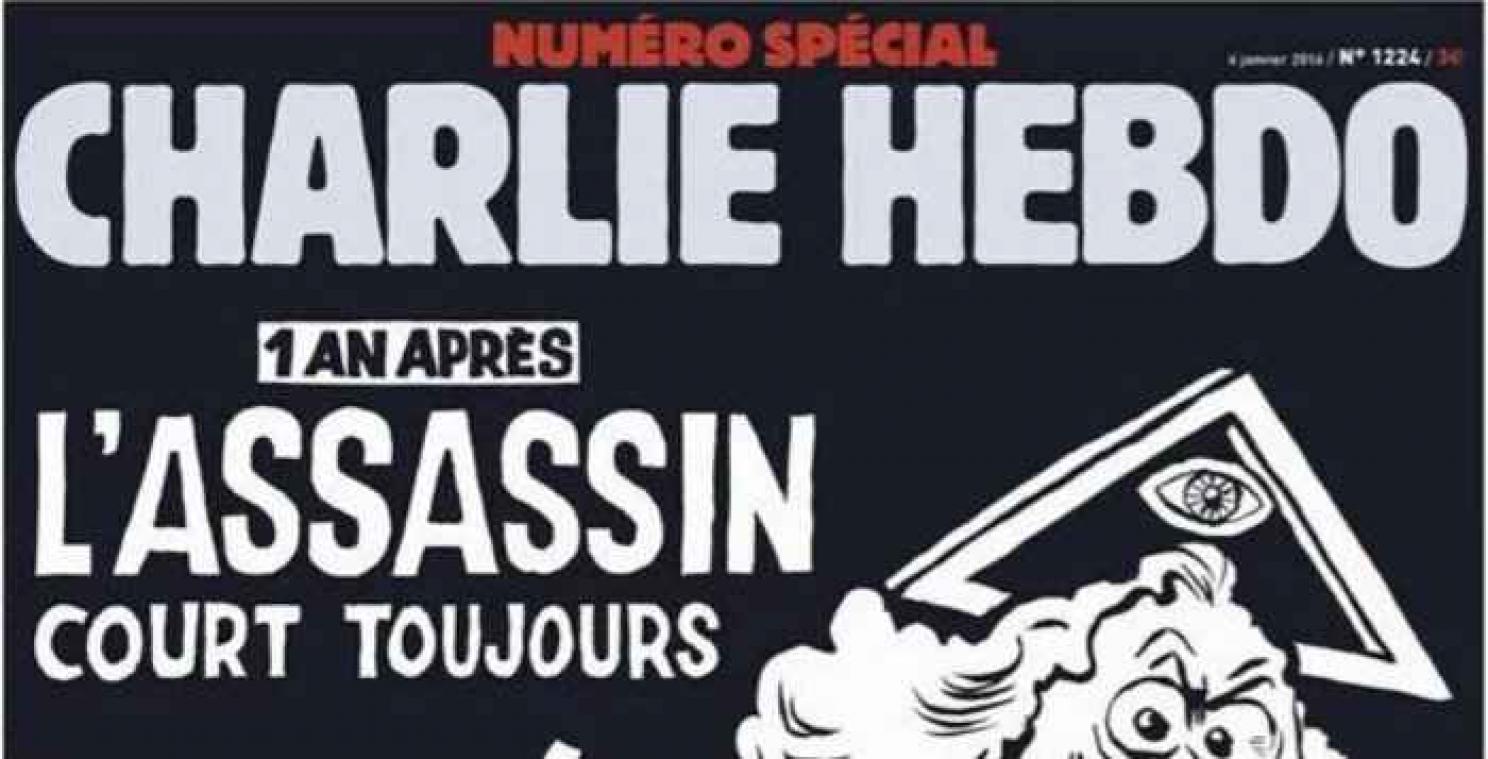 Un an après l'attentat, Charlie Hebdo dévoile la Une de son numéro ...