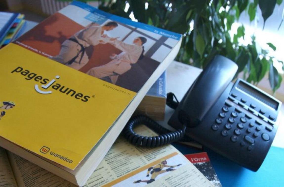 Le bottin téléphonique a encore de beaux jours devant lui en Belgique ...