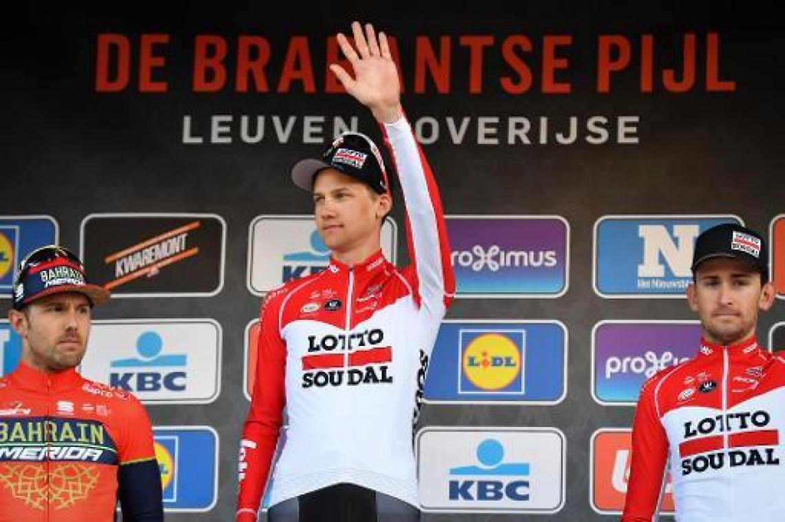 Tim Wellens (Lotto Soudal) défend son titre: "j'ai les mêmes sensations ...