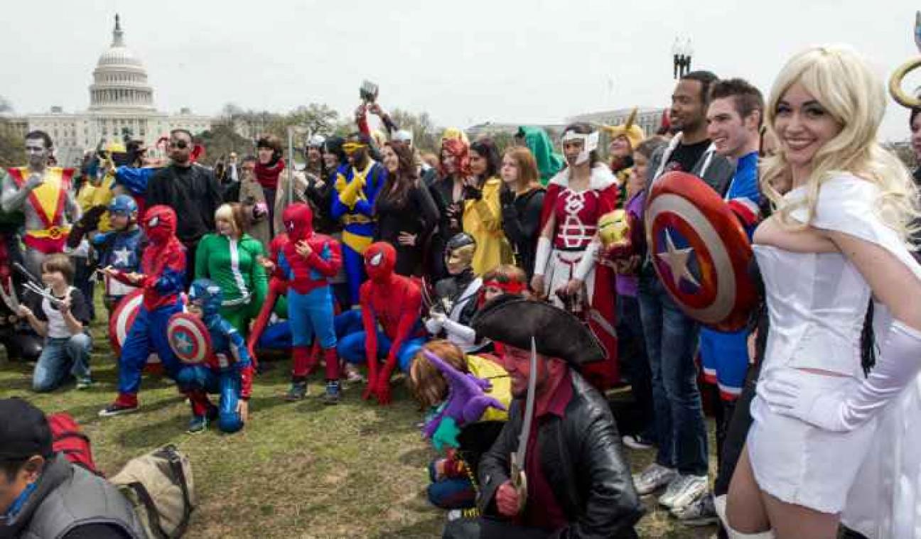Rassemblement de superhéros à Washington - Metrotime