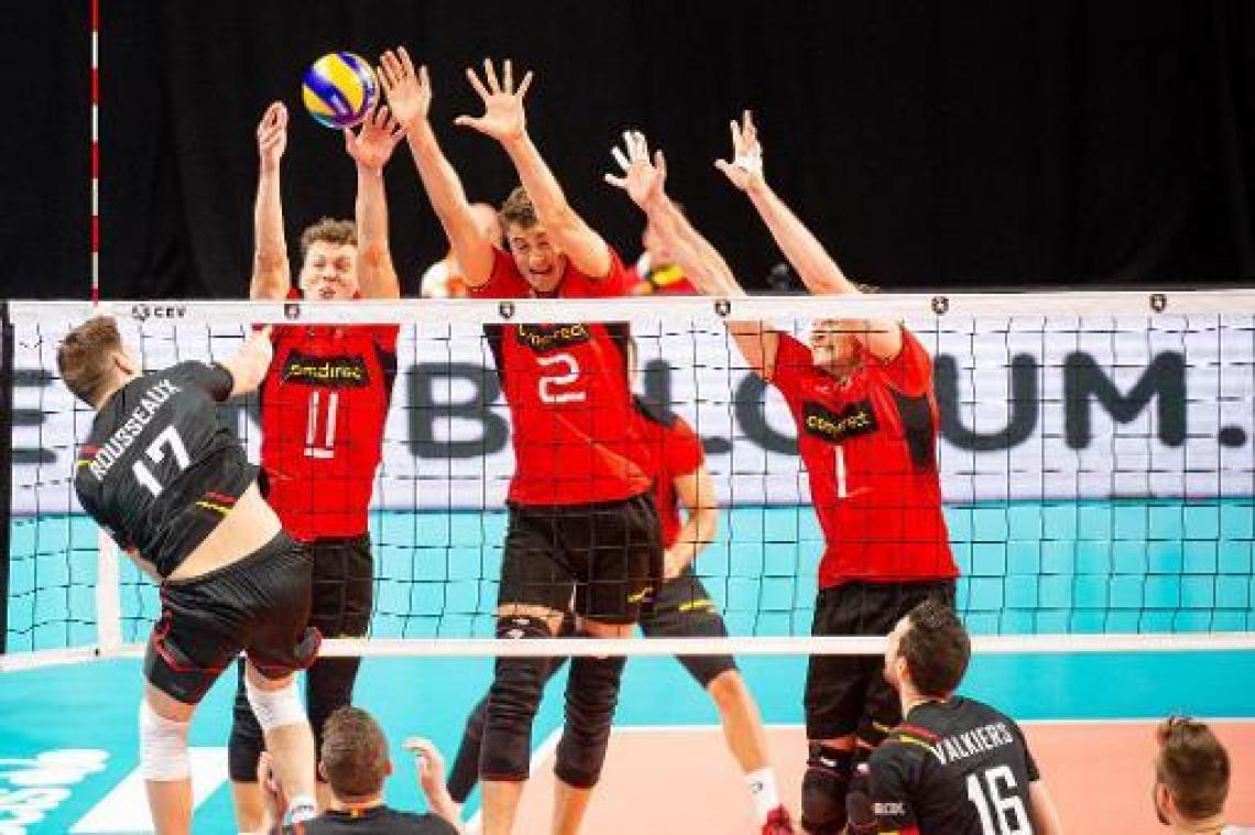 Euro de volley (m) - Tomas Rousseaux a vu les Red Dragons battre l ...