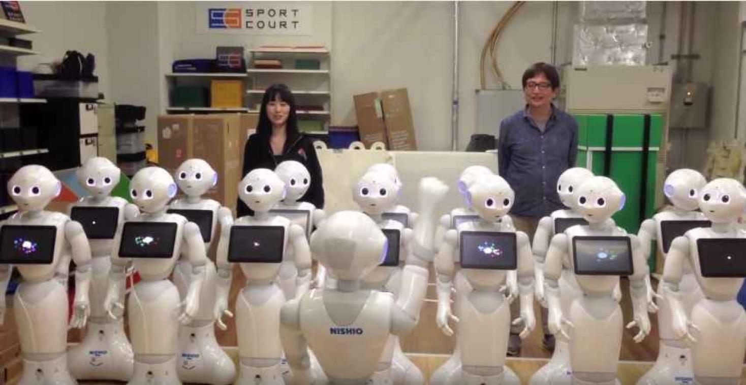 VIDEO. Une armée de robots reprend en chœur la Neuvième symphonie de ...