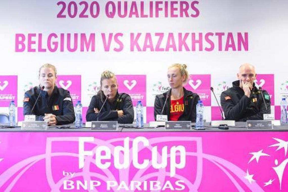Fed Cup - La Belgique et le Kazakhstan à égalité 1-1 avant les trois ...