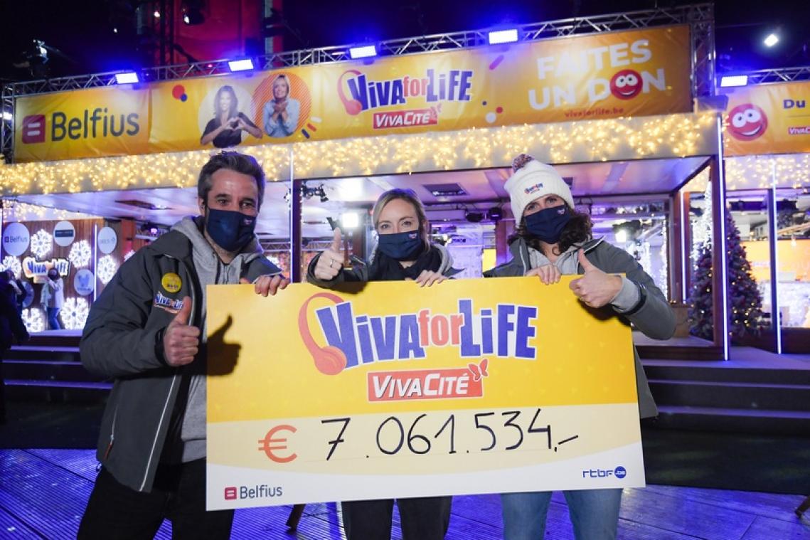 Viva for Life récolte le montant record de 7 millions € - Metrotime