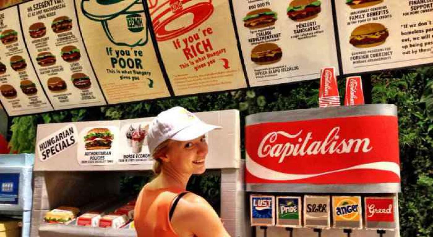 "Hunger King", un faux Burger King qui dénonce la politique économique ...