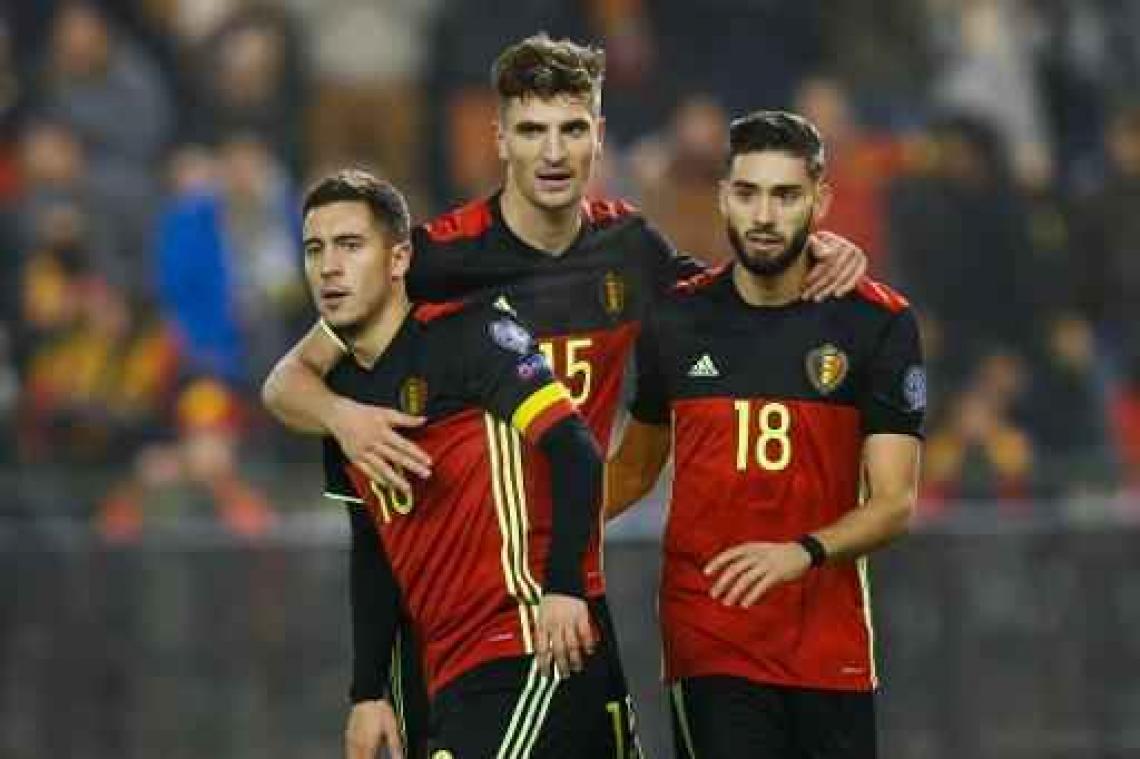 La Belgique toujours 5e du classement FIFA - Metrotime