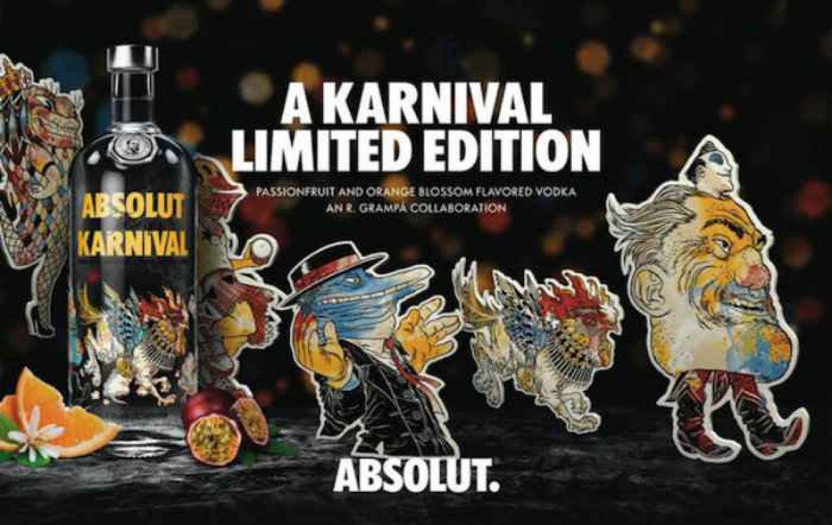 Absolut Vodka sort une collection de bouteilles pour Carnaval - Metrotime