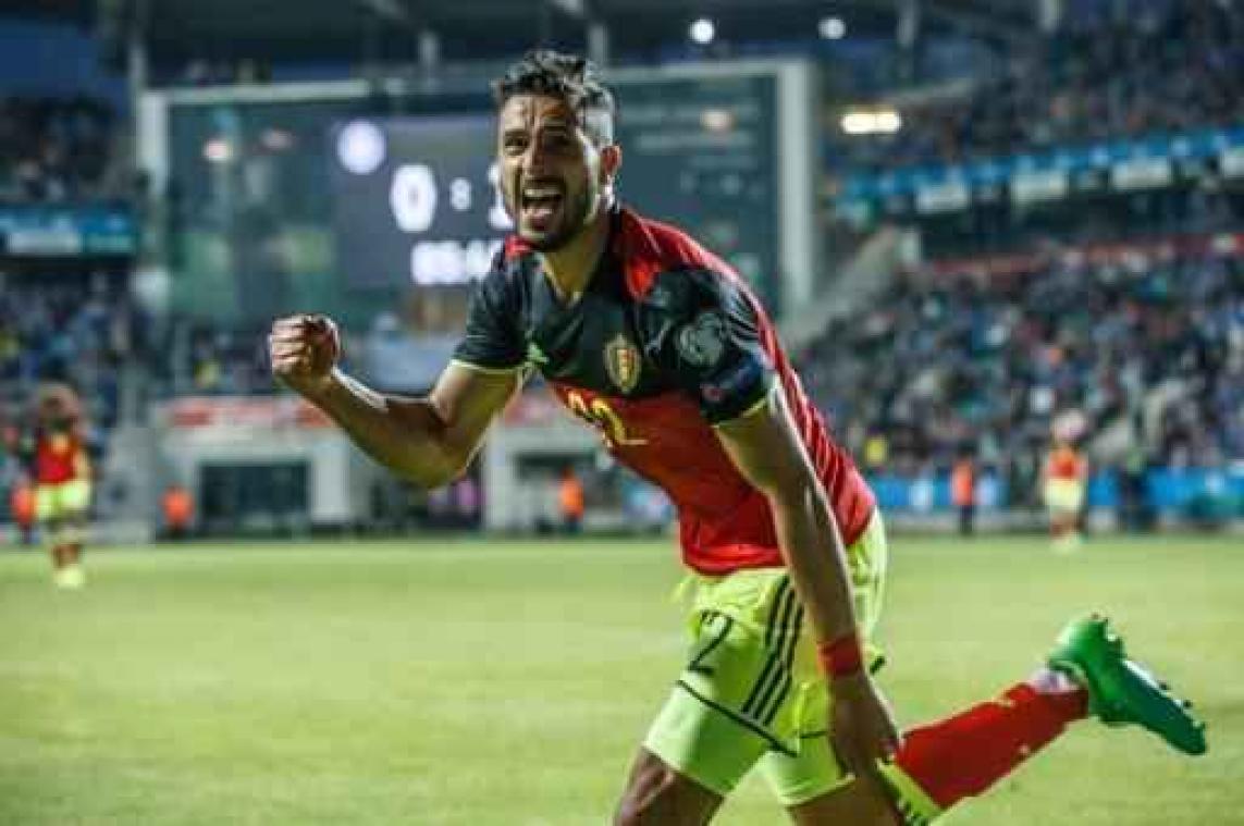 Diables Rouges - Nacer Chadli, "Diable du Match", heureux du résultat ...