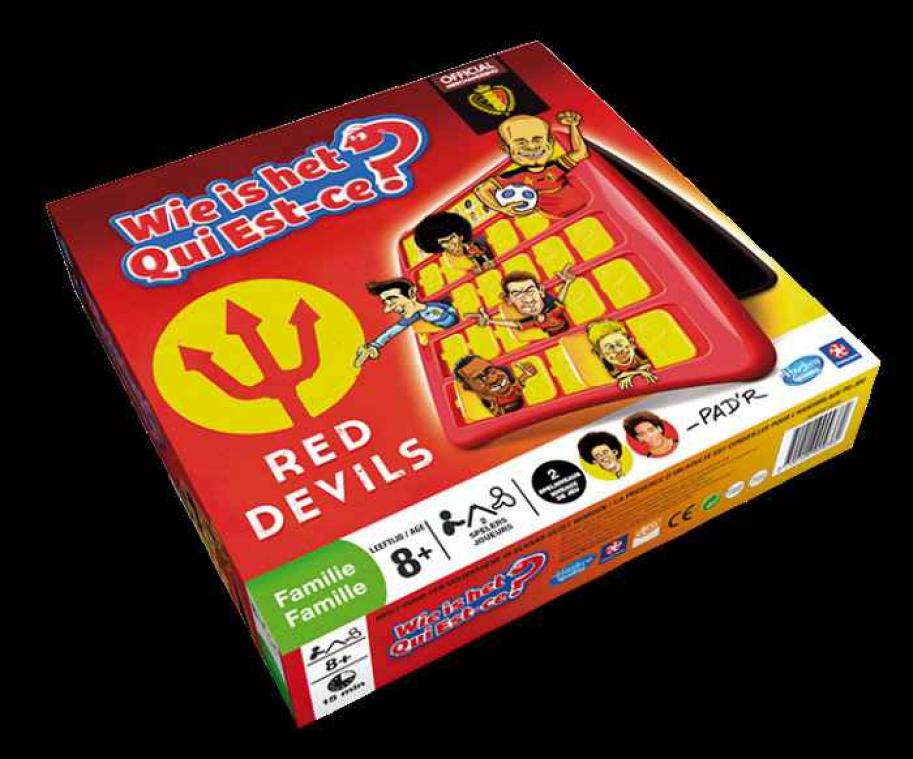 Les diables rouges mis en boite pour un jeu de société - Metrotime