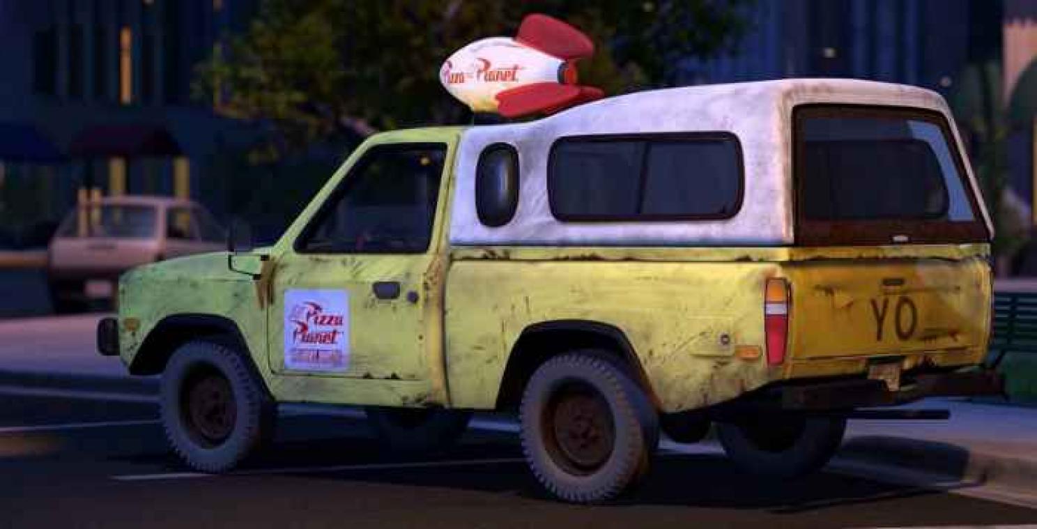 Le même camion de pizza apparaît dans tous les films Pixar depuis 20 ...