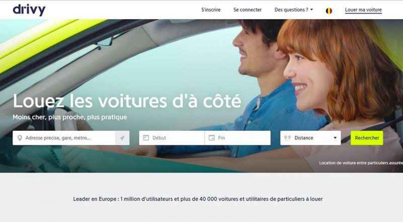 Les véhicules disponibles sur la plateforme de carsharing Drivy en ...