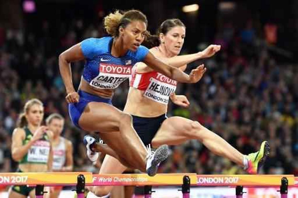 Mondiaux d'athlétisme - Les Américaines Carter et Muhammad survolent la ...