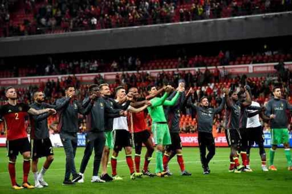 Diables Rouges - Les Diables égalent leur plus large victoire - Metrotime