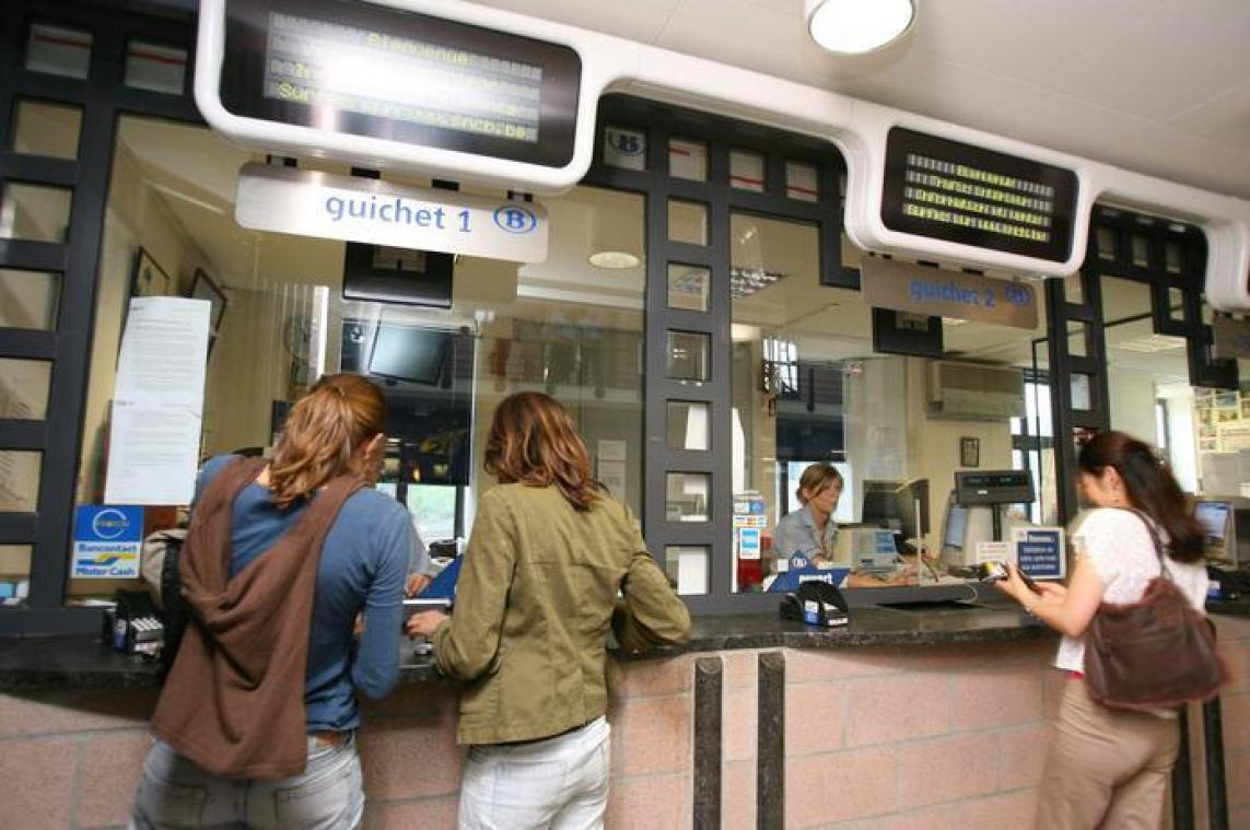 Les guichets moins accessibles dans 33 gares - Metrotime