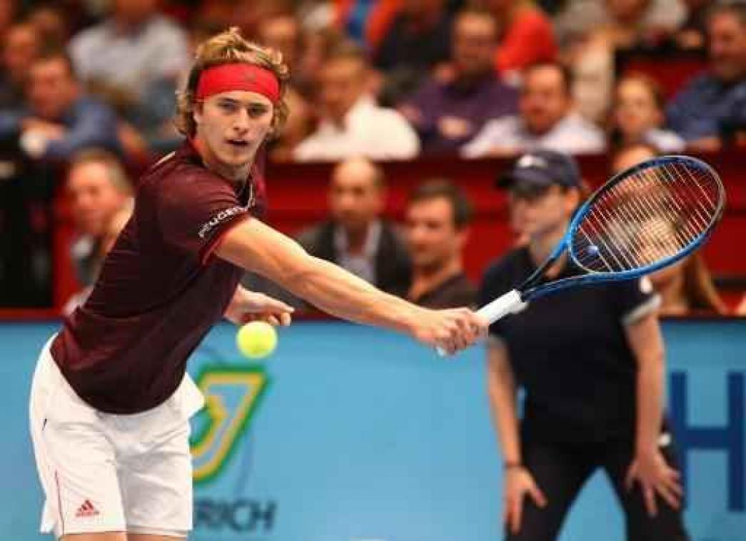 ATP Paris-Bercy - Alexander Zverev surpris d'entrée par Robin Haase ...