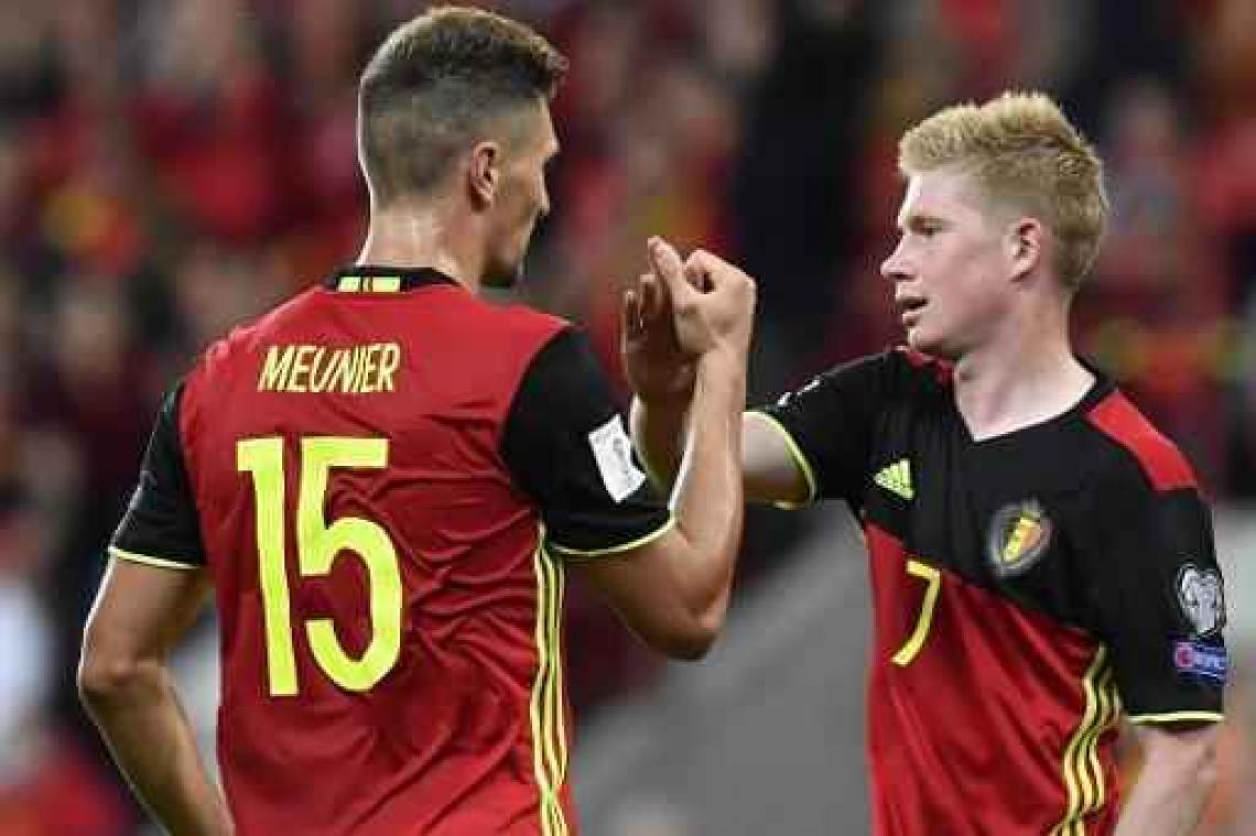 Quatre Diables rouges parmi les nommés à l'équipe Uefa de l'année ...
