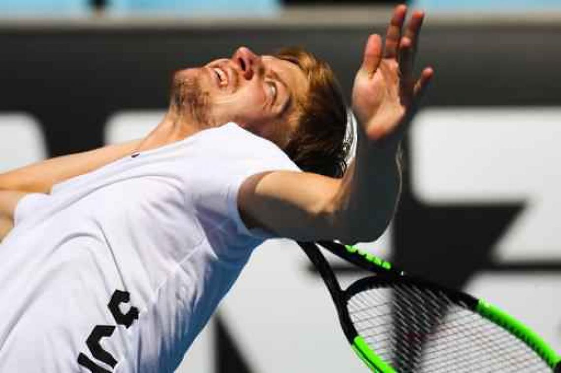 Goffin face à l'Allemand Bachinger mardi: "Continuer sur ma lancée ...
