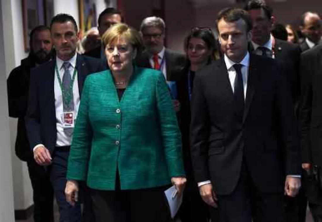 Emmanuel Macron reçoit Angela Merkel vendredi à l'Elysée - Metrotime