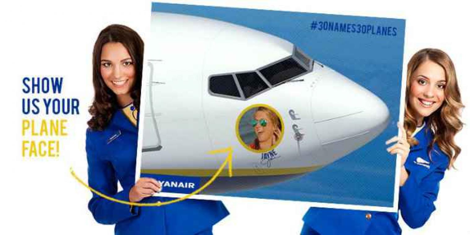 Vous rêvez d'avoir votre portrait affiché sur un avion ? Ryanair va le ...