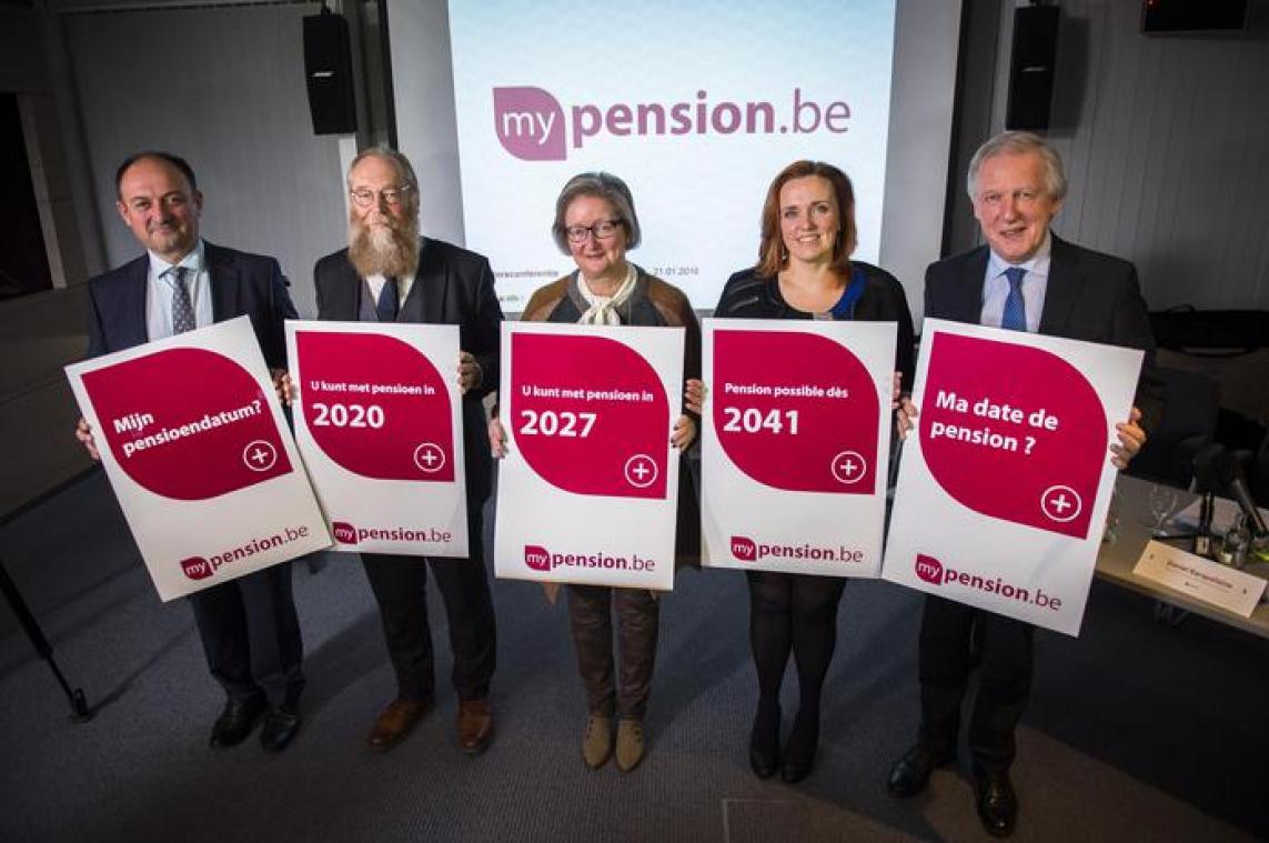 De nouvelles fonctionnalités pour le site mypension.be - Metrotime