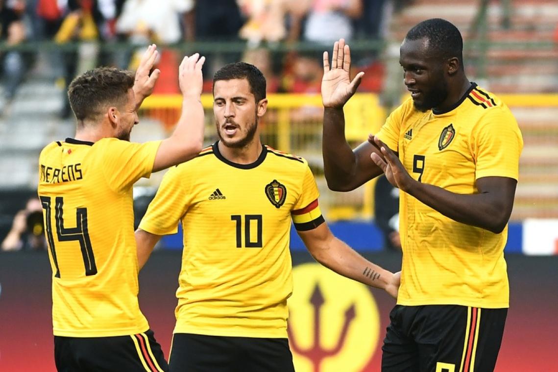 Diables Rouges: La Belgique boucle sa préparation par une victoire sur ...