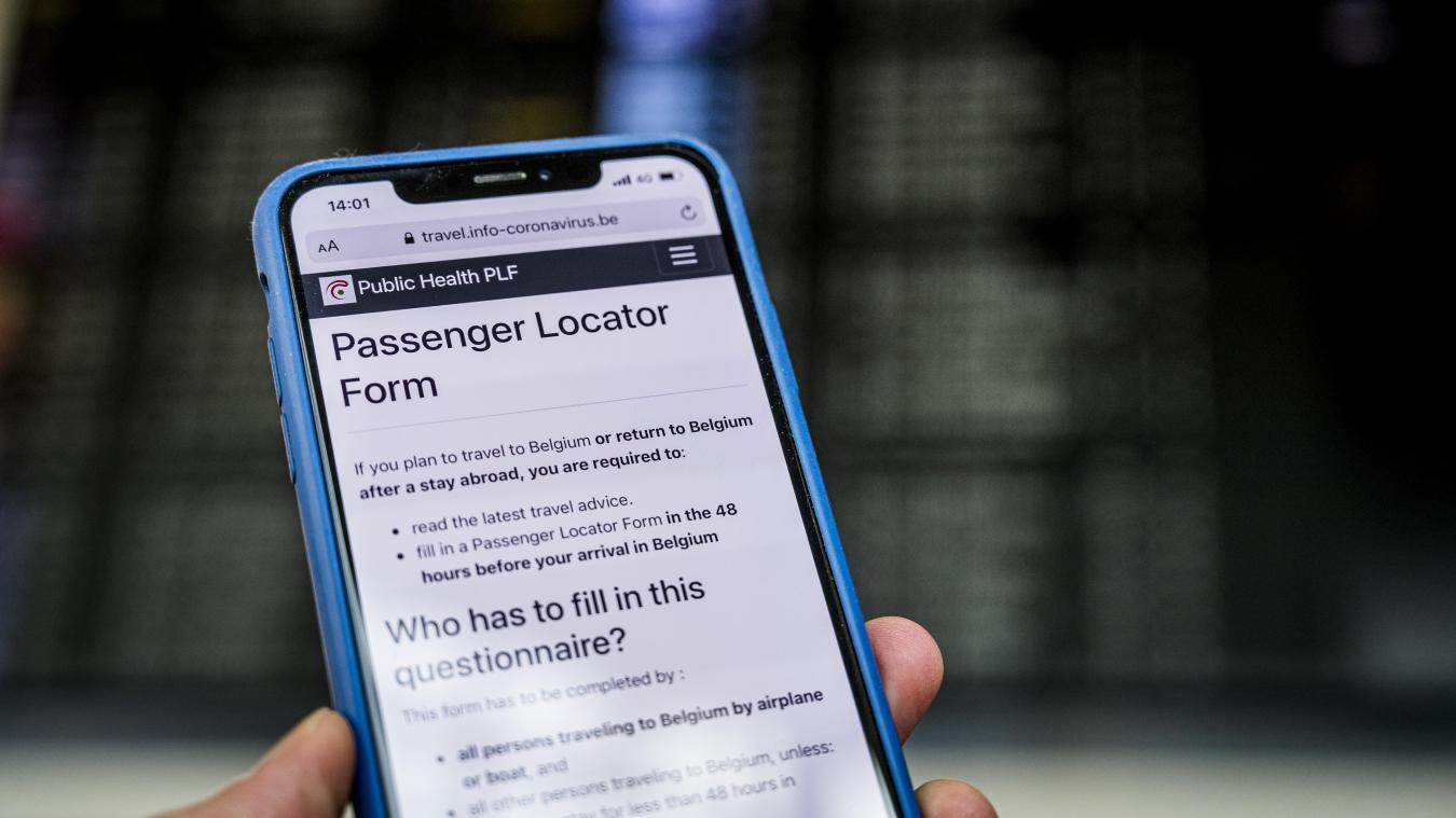 Le Passenger Locator Form pourra être rempli 180 jours à l’avance ...