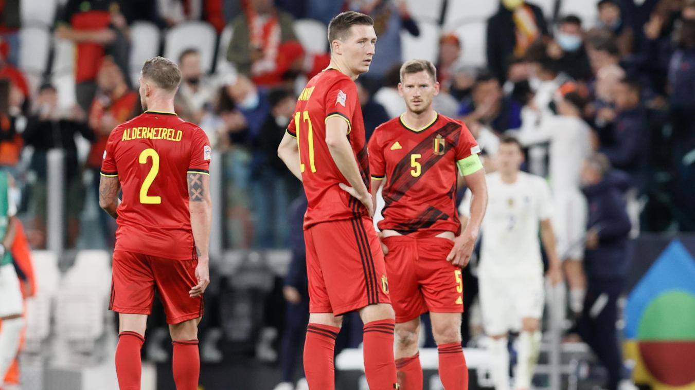 Les Diables rouges avec Saelemakers, Batshuayi et Vanaken pour le match ...