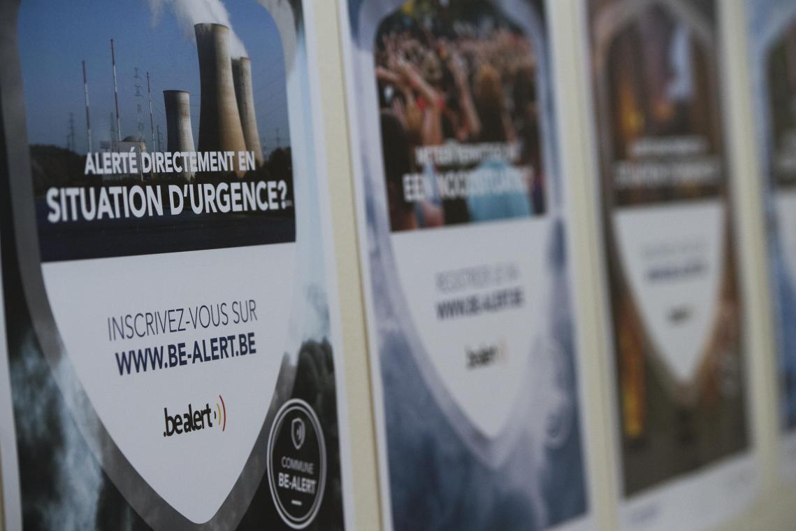 Le système d’alerte BE-Alert testé ce jeudi sur tout le territoire ...