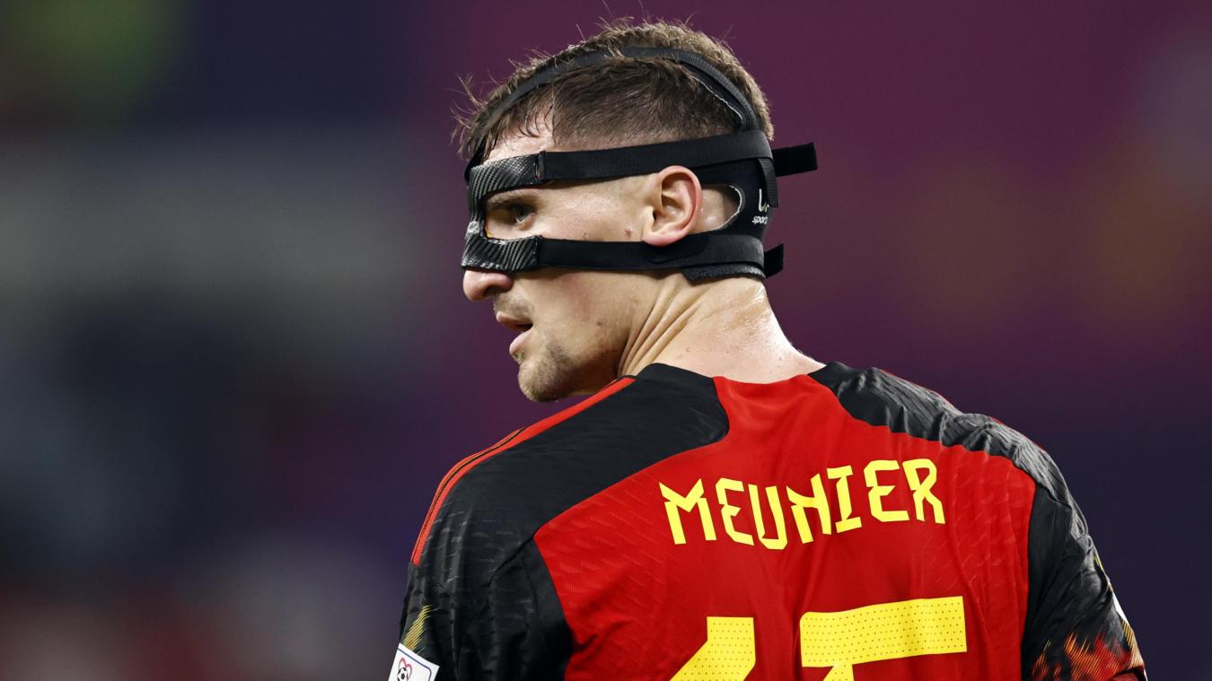 Pourquoi Thomas Meunier portait-il un masque lors de Belgique-Canada ...