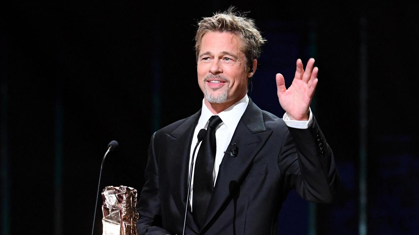 Invité surprise des César, Brad Pitt est venu en bonne compagnie ...
