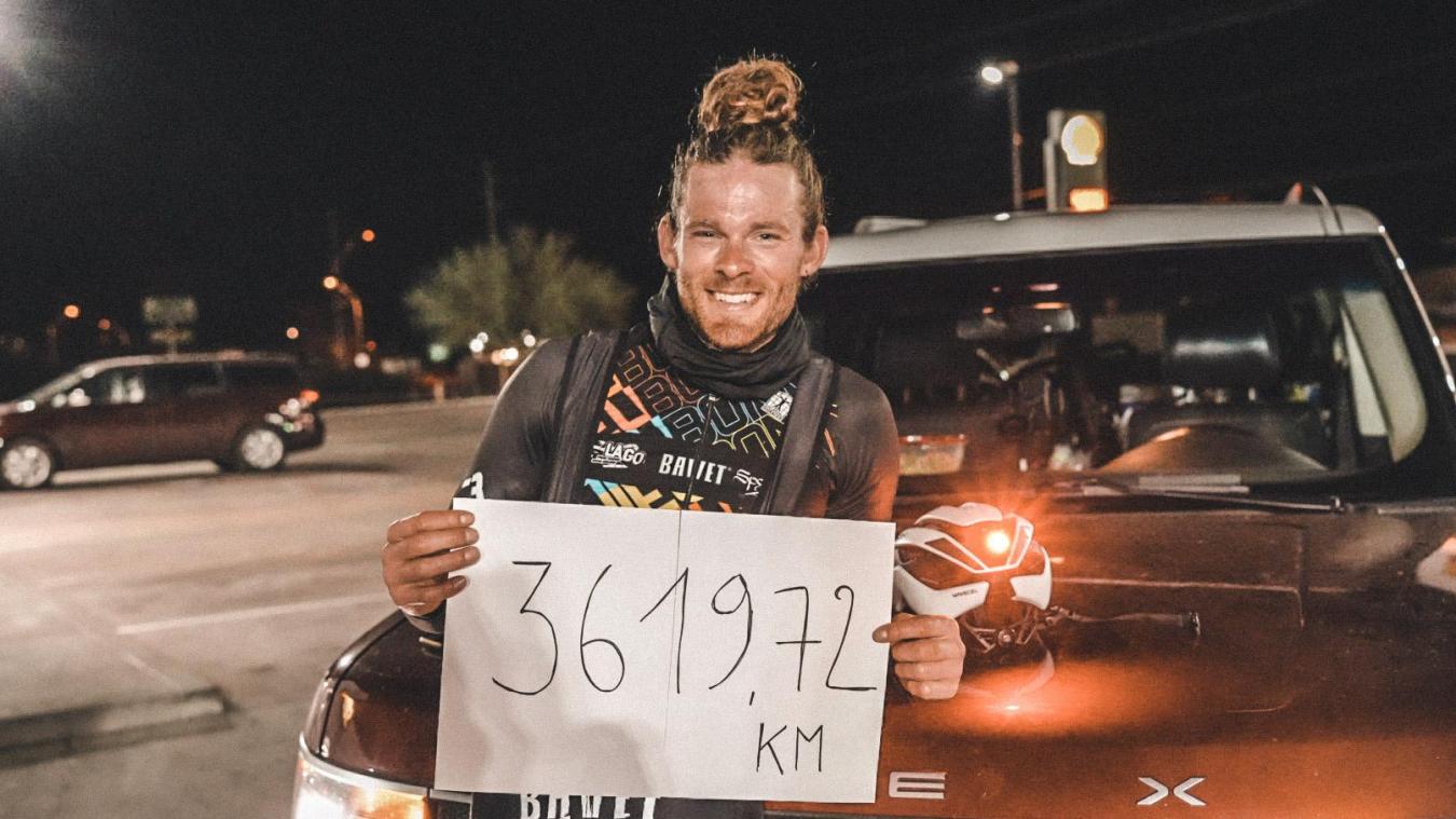 Le Belge Matthieu Bonne inscrit un record mondial avec une aventure ...