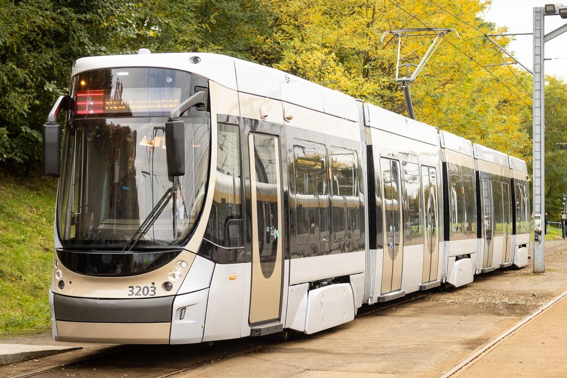 Stib: Voici le nouveau tram qui circule à Bruxelles - Metrotime