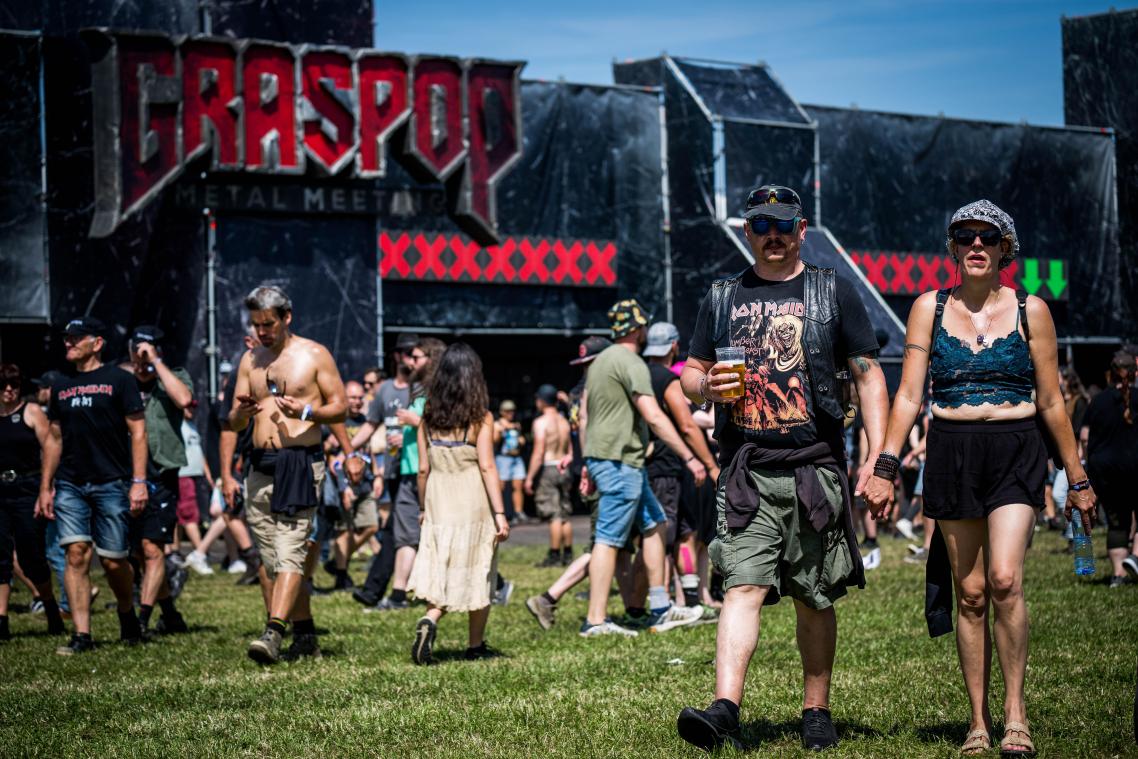 Le Graspop Metal Meeting branche les guitares et allume les amplis ...