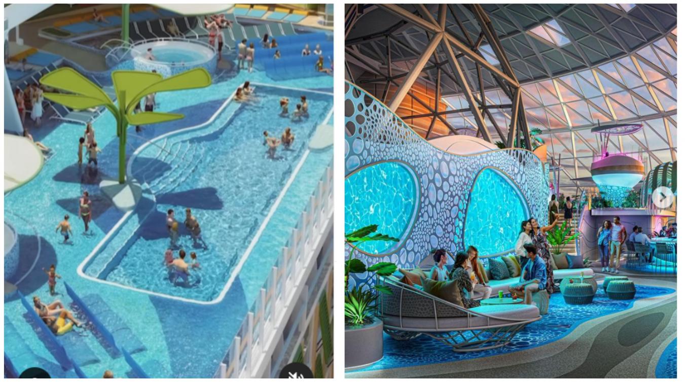 Piscines, toboggans, bains à remous… voici à quoi ressemble le plus ...