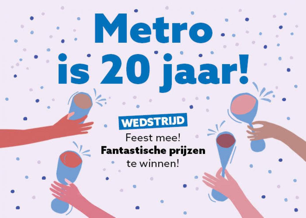 Verjaardagswedstrijd: De krant Metro is 20! - Metrotime