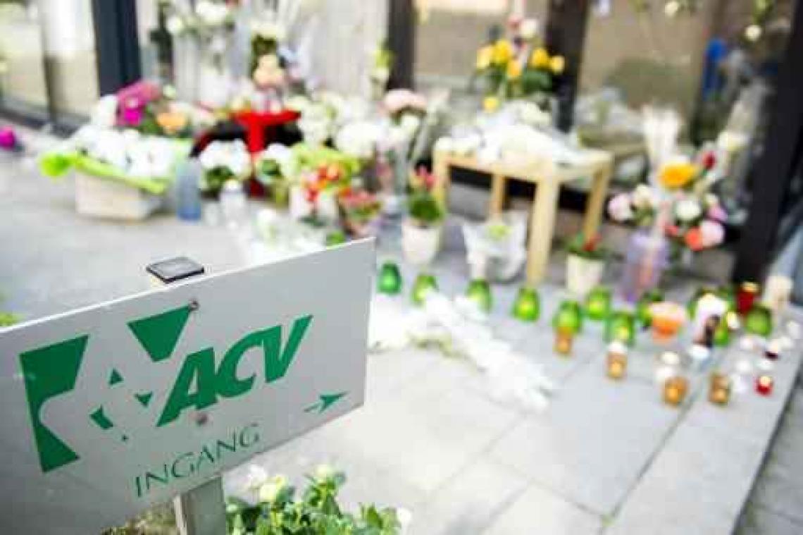 ACV-personeel herdenkt neergeschoten bediende in Diest - Metrotime