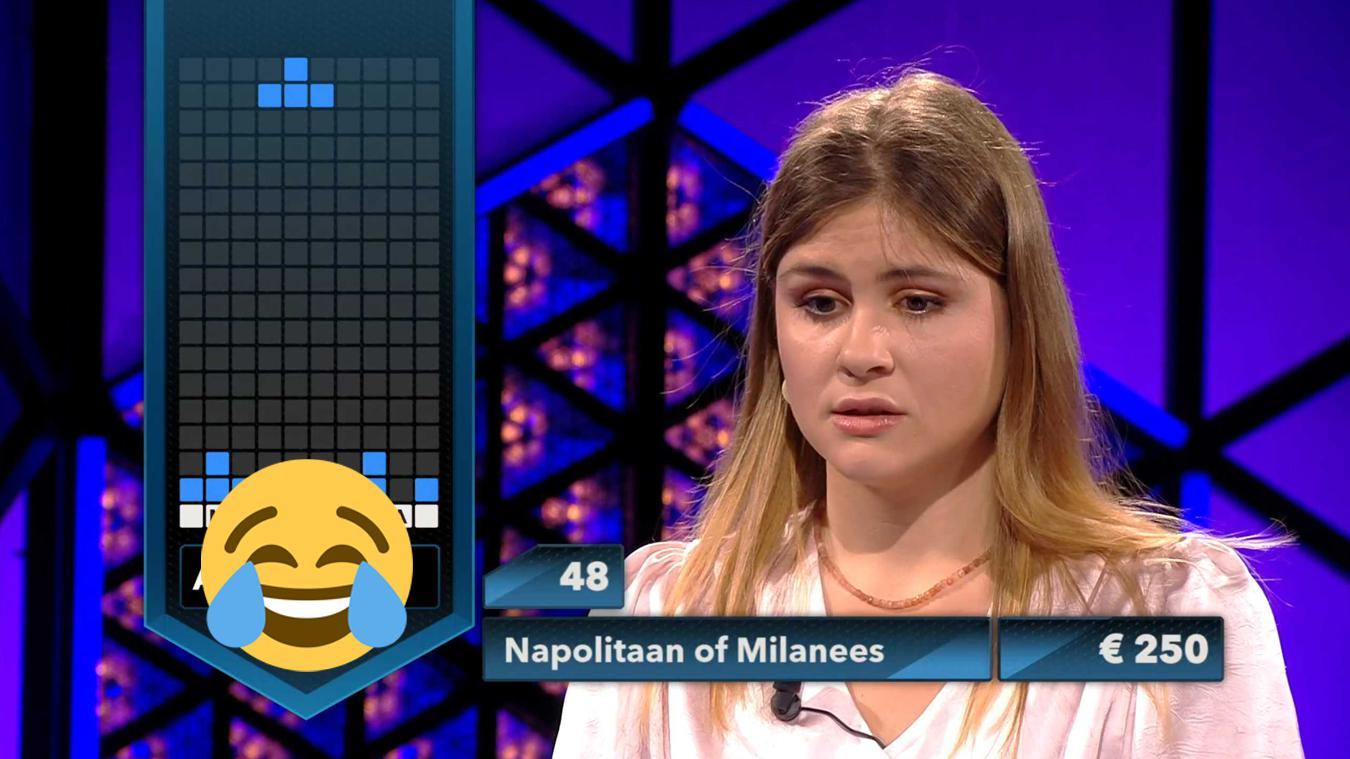 GÊNANT! Expliciet woord verschijnt tijdens ‘Blokken’-finale: «Geen ...