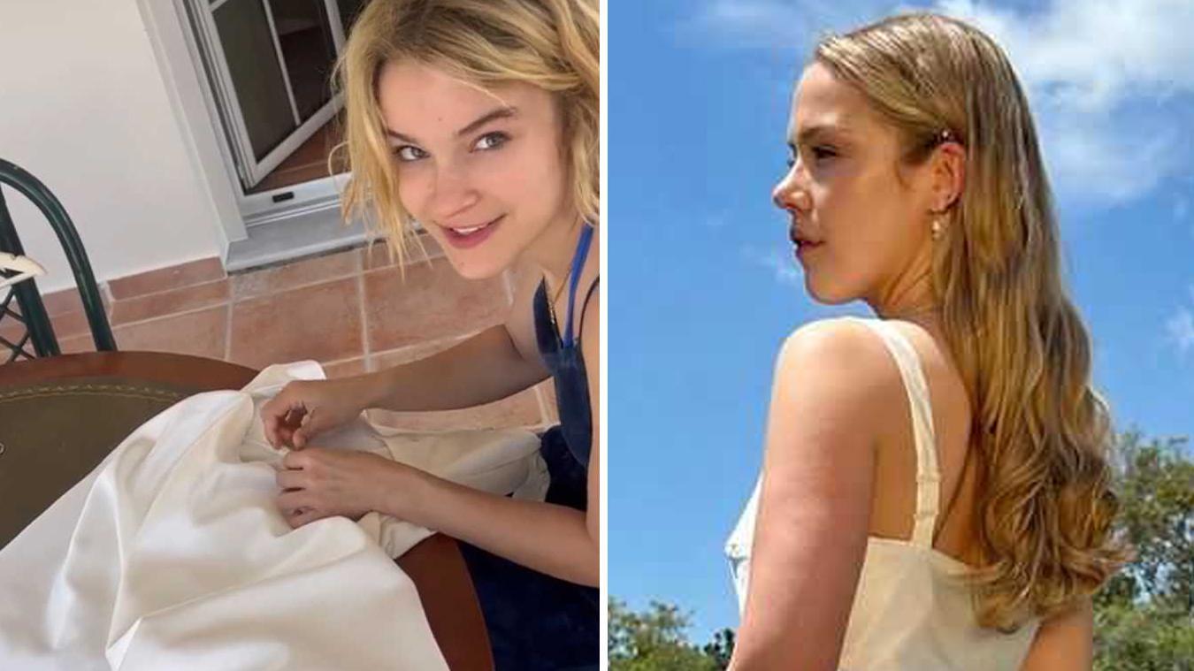 Pommelien Thijs ontwerpt trouwjurk voor zus en toont resultaat: «Zo ontzettend mooi!» (video ...