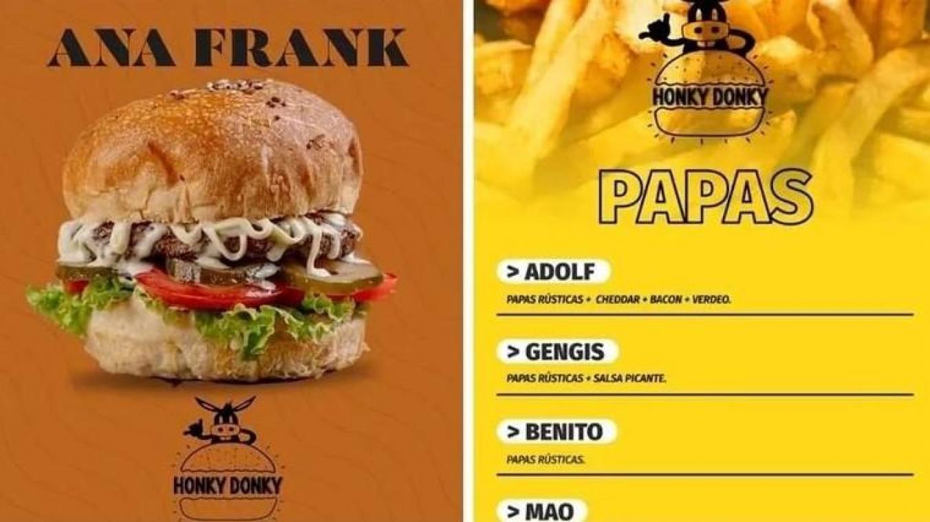 Fastfoodrestaurant choqueert met ‘Anne Frank’-burger en Hitler-frieten ...